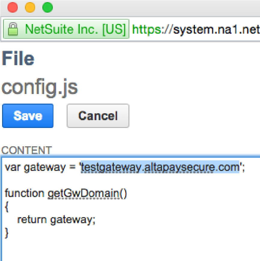 Configuring the NetSuite Plugin