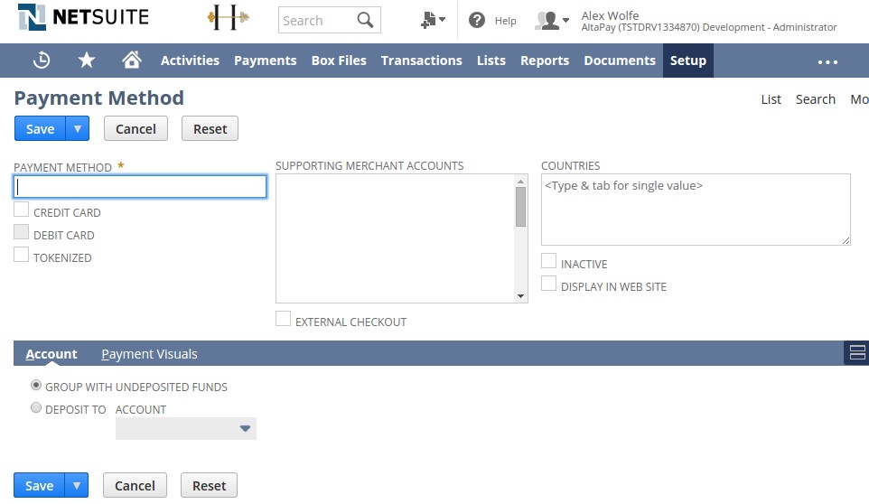 Configuring the NetSuite Plugin