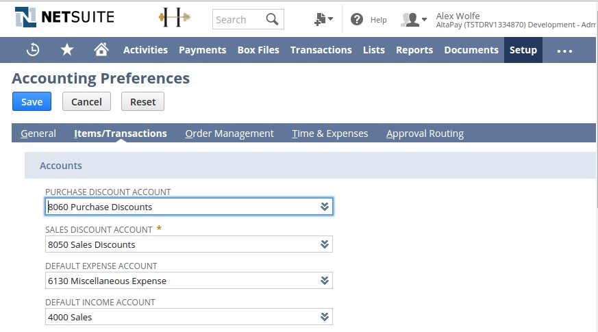 Configuring the NetSuite Plugin