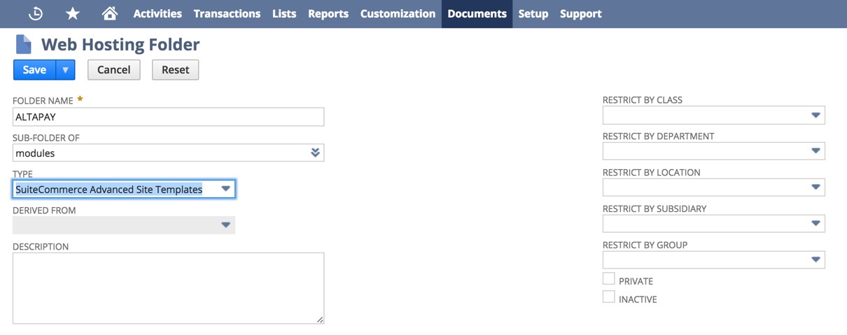 Configuring the NetSuite Plugin