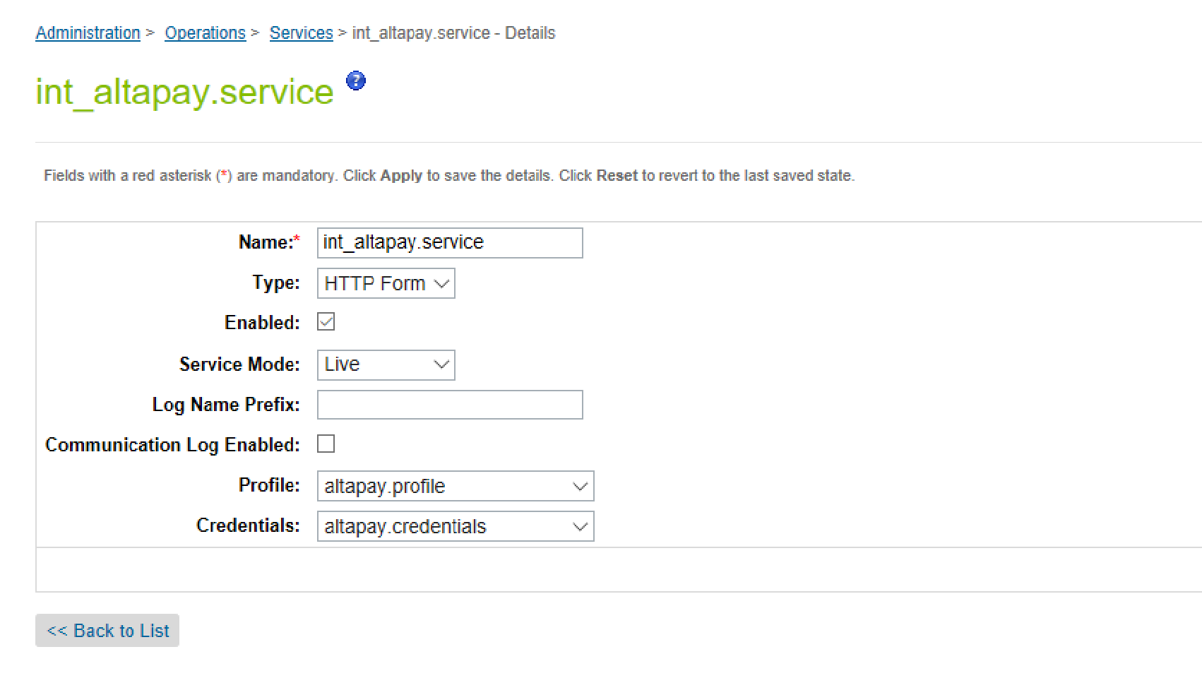 Implementing AltaPay SalesForce CC Plugin